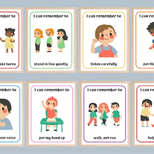 54 Positive Behavior/ Classroom Management Posters/ Classroom Decor ...