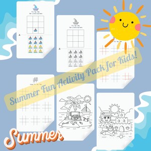 Summer Fun Activity Pack for Kids! - Etsy Canada