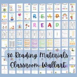 80 Reading Materials, Cool Kids Read Books, Reading Corner, Classroom ...