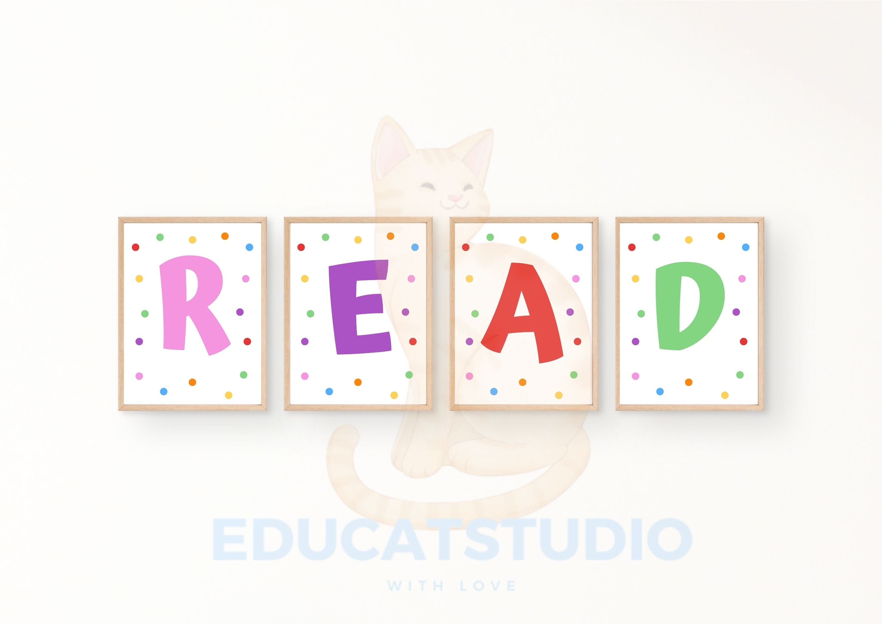 25 Reading Corner Posters / Cool Kids Read Books, Reading Corner ...