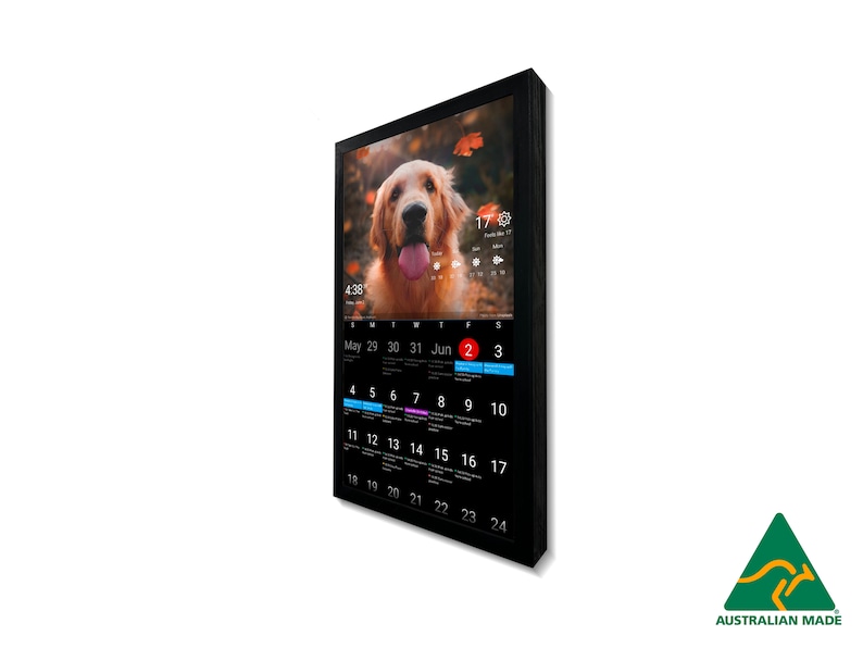 27inch Digital Wall Display (dakboard Calendar Organize, Smart Screen ...