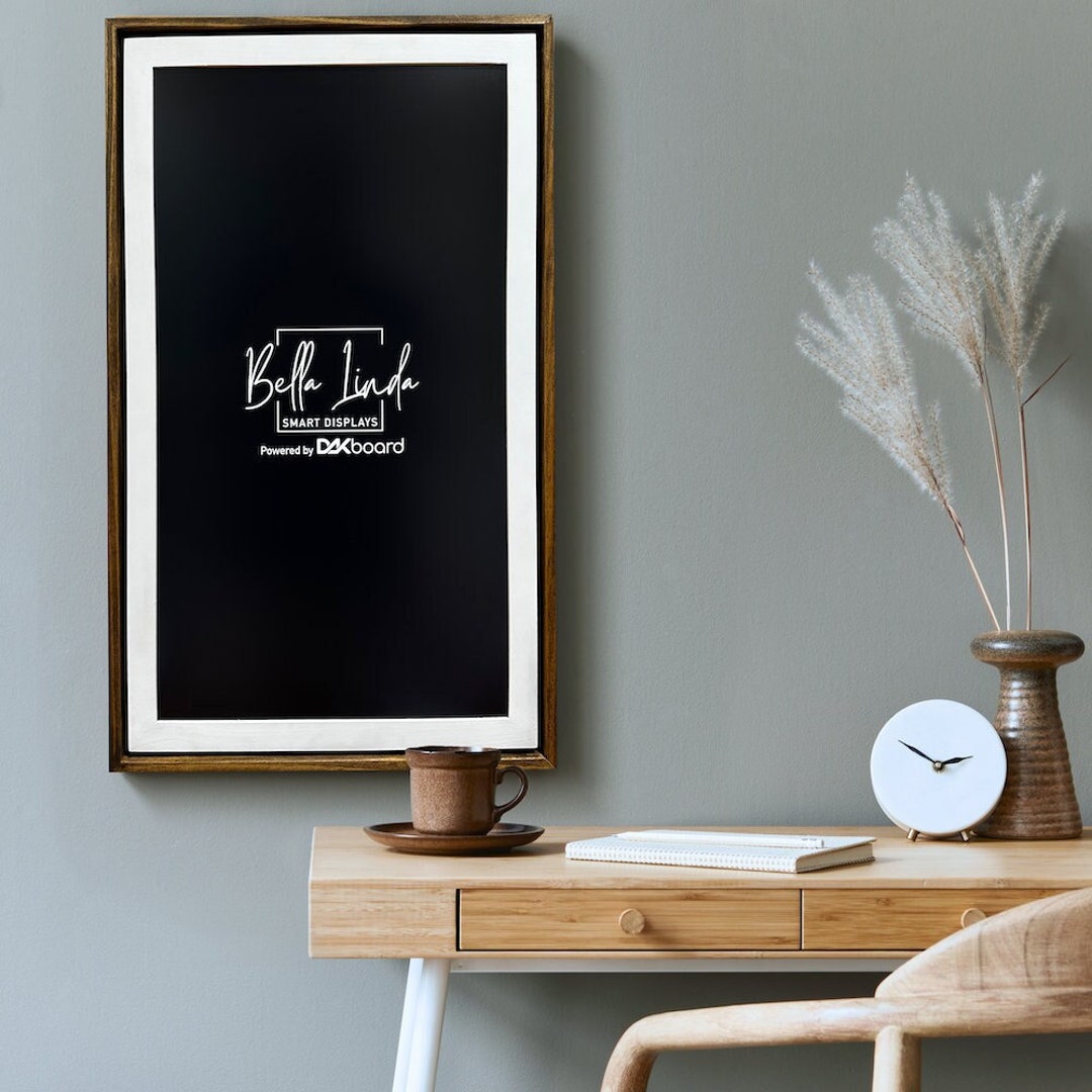 27inch Floating Frame Digital Wall Display (powered by Dakboard, Wifi ...