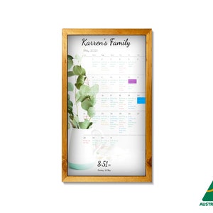 24inch Digital Wall Display (dakboard Calendar Organizer, Smart Screen ...