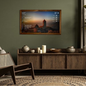 32inch Floating Frame Digital Wall Display (family Planner, Digital ...