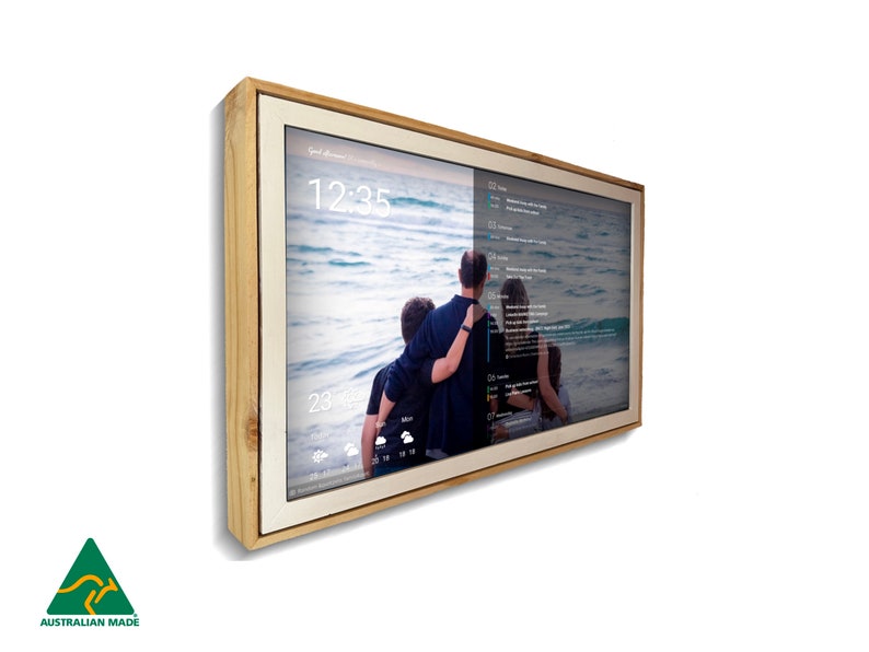 24inch Floating Frame TOUCH Digital Wall Display (dakboard, Wifi Photo ...