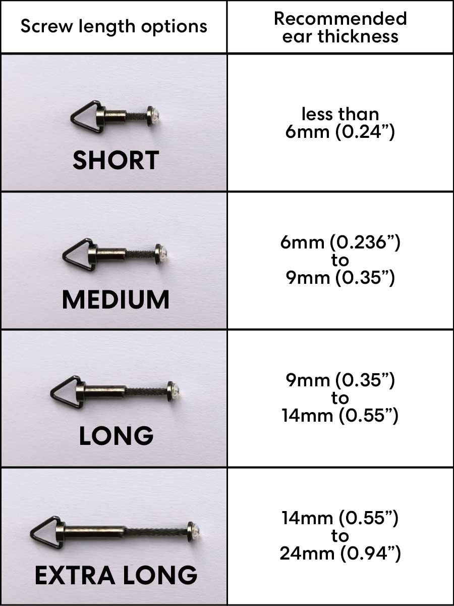 30x16mm 1.18x0.63 Keloid Pressure Earring Compression Jewelry Keloid ...