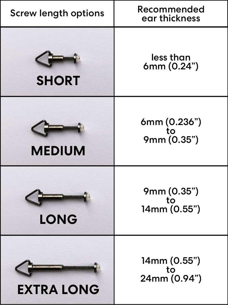 50x25mm 1.97x0.98 Keloid Pressure Earrings Large Keloid Pressure Clip ...