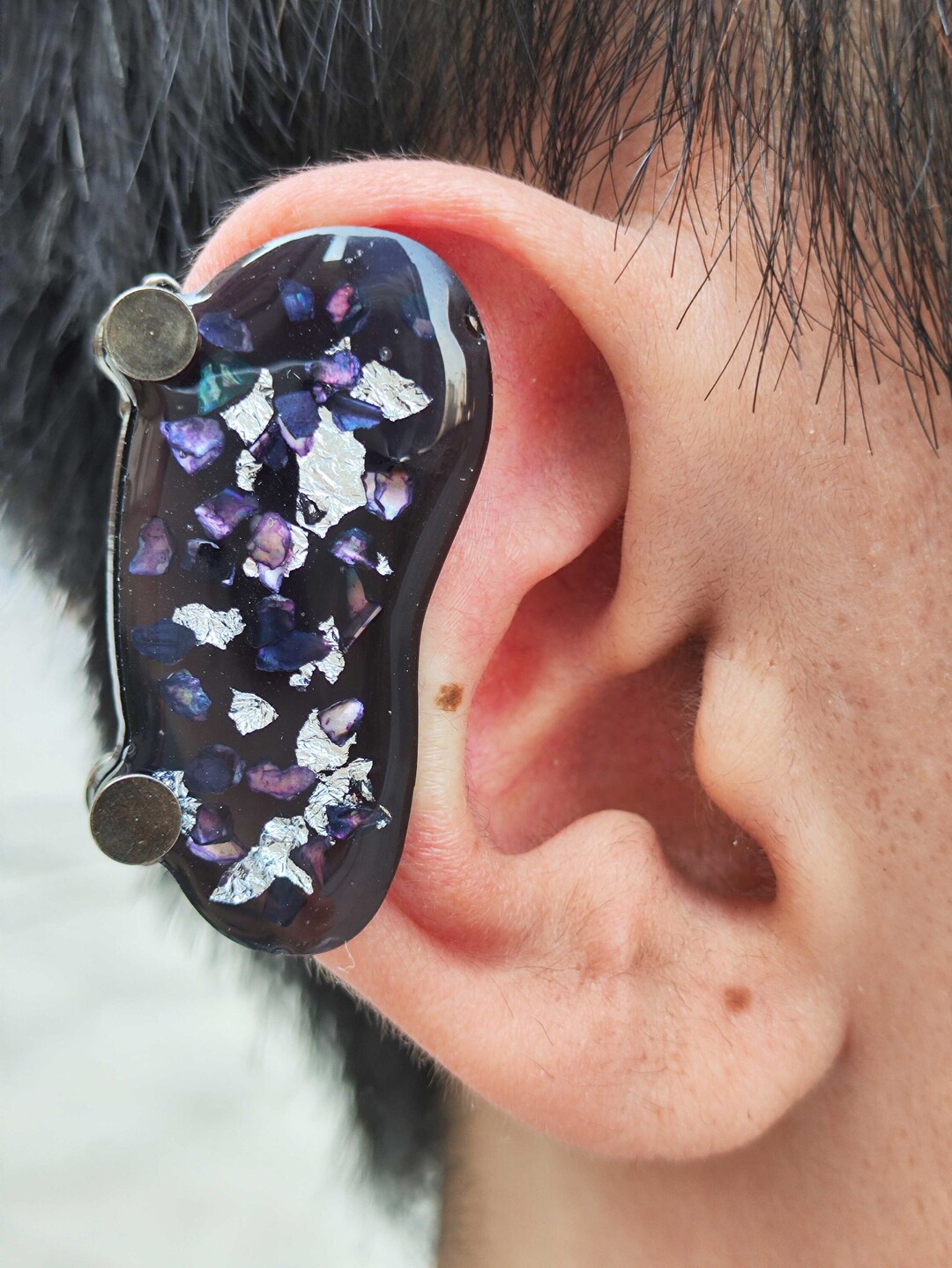 41x20mm 1.61x0.79 Keloid Pressure Earrings Aretes De Precion Para ...