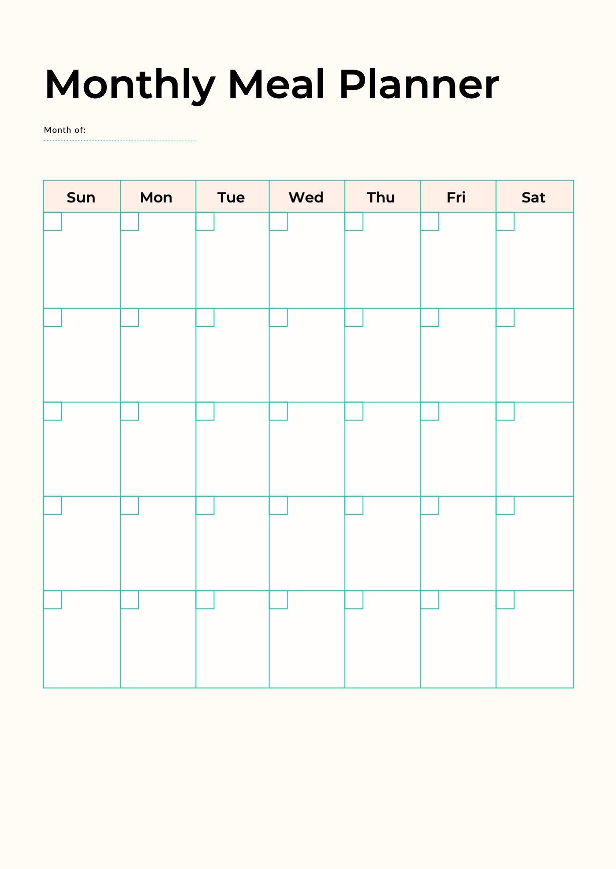 Ultimate Meal Planner PDF: Daily, Weekly & Monthly Meal Planner With ...