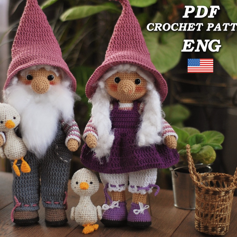 Crochet Gnome Pattern - Etsy