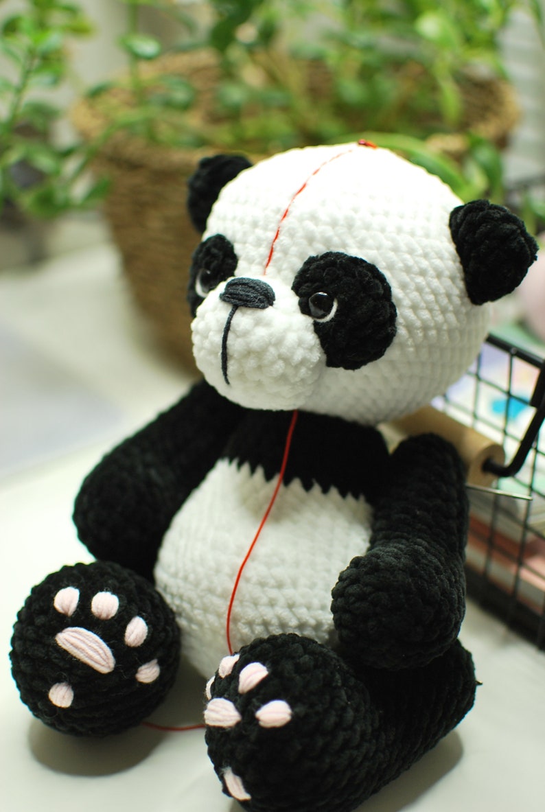 Crochet Panda Pattern Amigurumi Panda Pattern PDF in Eng - Etsy Australia