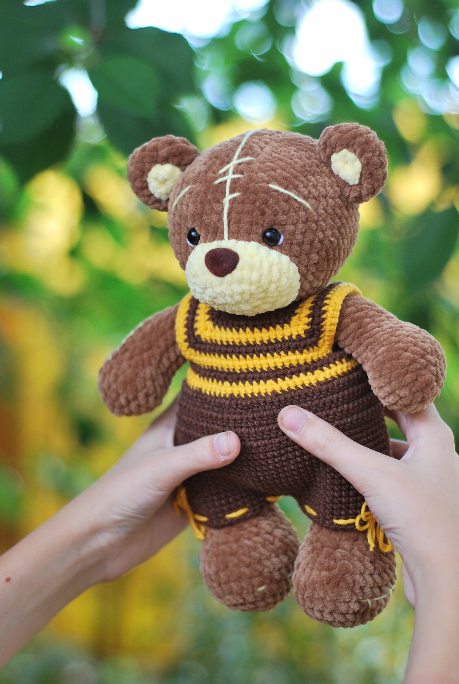 Crochet Pattern Teddy Bear With Clothes/ Two Patterns Bears in - Etsy