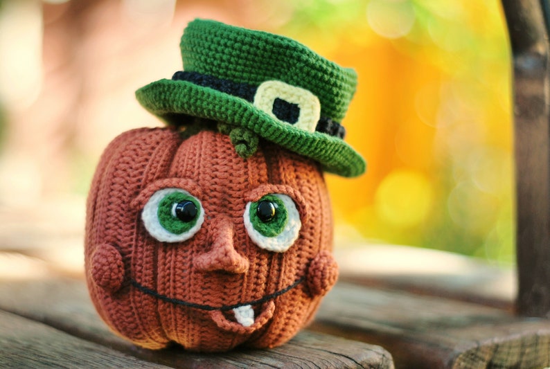 Crazy Pumpkin Crochet Pattern/ Pumpkins in a Hat for - Etsy