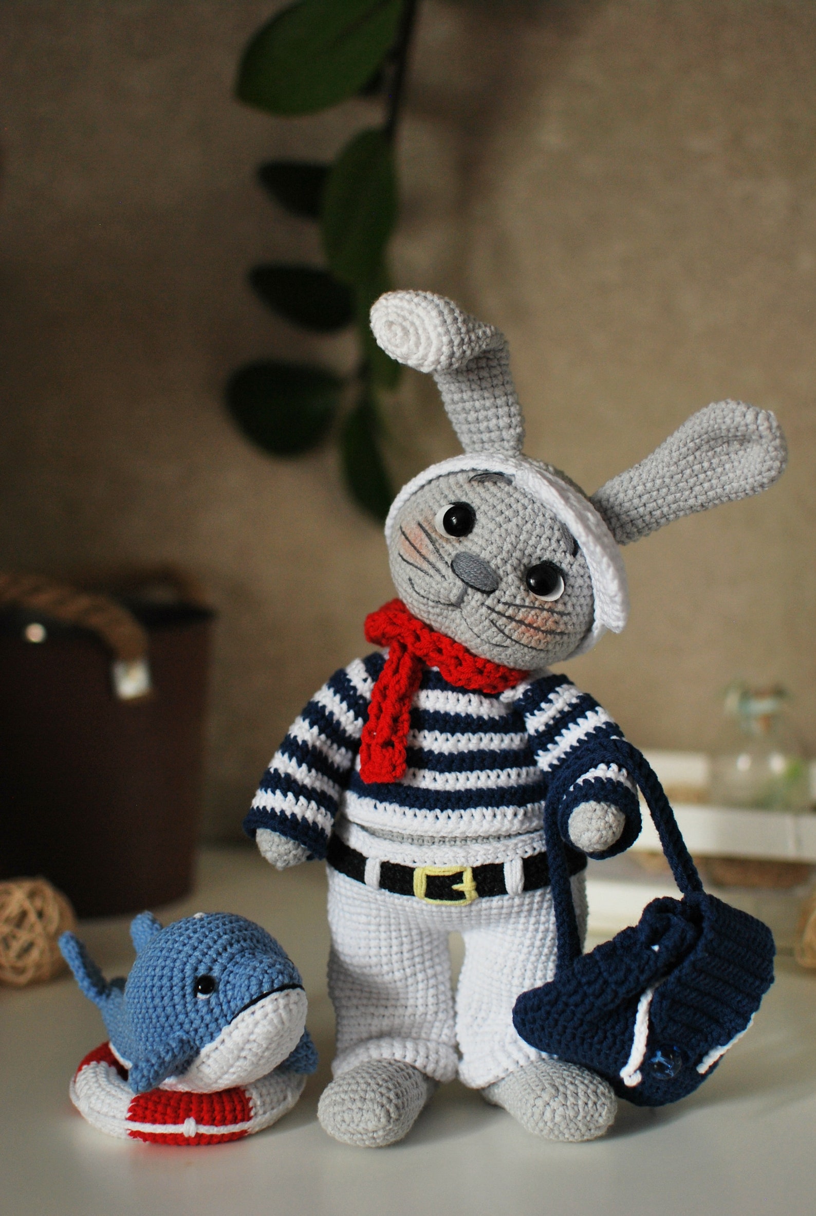 Crochet PATTERN Bunny Sailor/ Rabbit Crochet Bunny Amigurumi - Etsy Canada