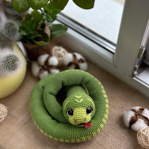 Crochet Snake Pattern, Amigurumi Snake Pattern PDF in English, Crochet ...