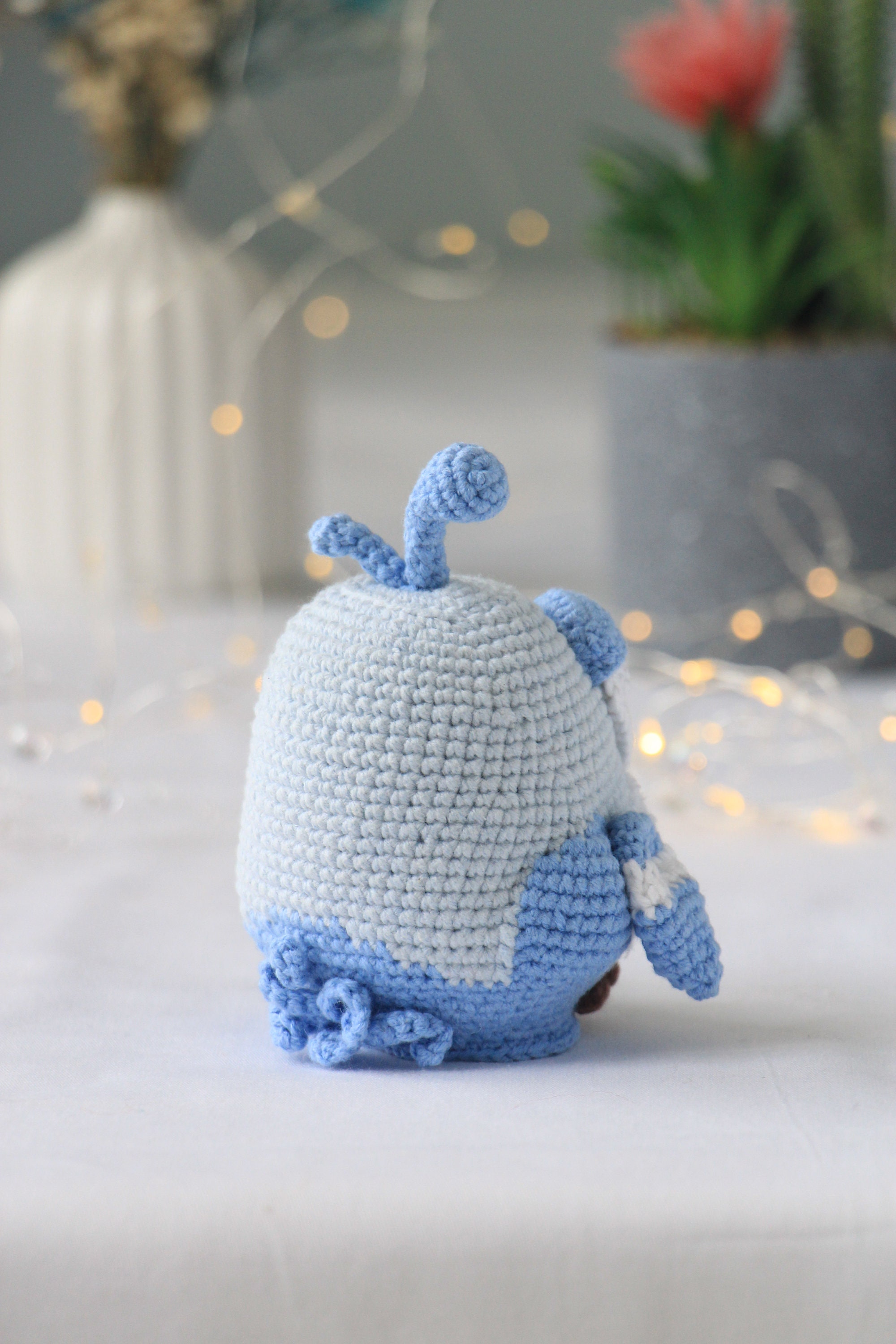 Cute Baby Bird Crochet Pattern Blue Bird With Flexible Wings - Etsy ...