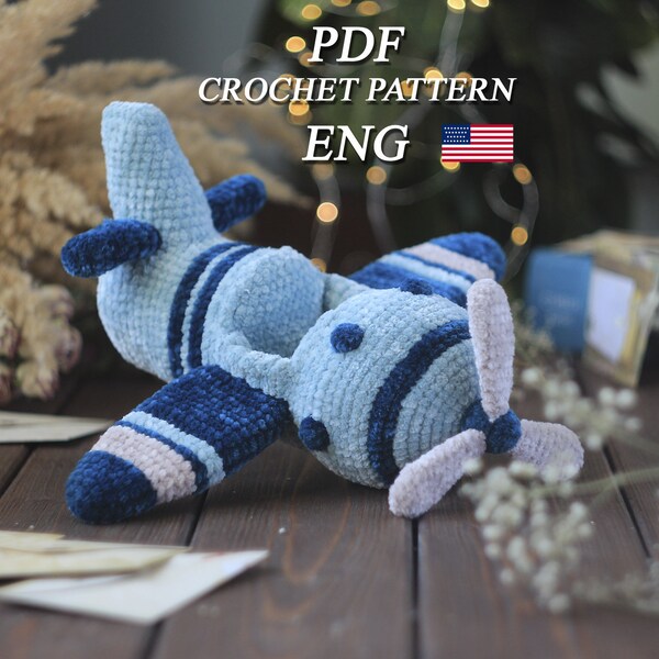 Crochet Airplane - Etsy