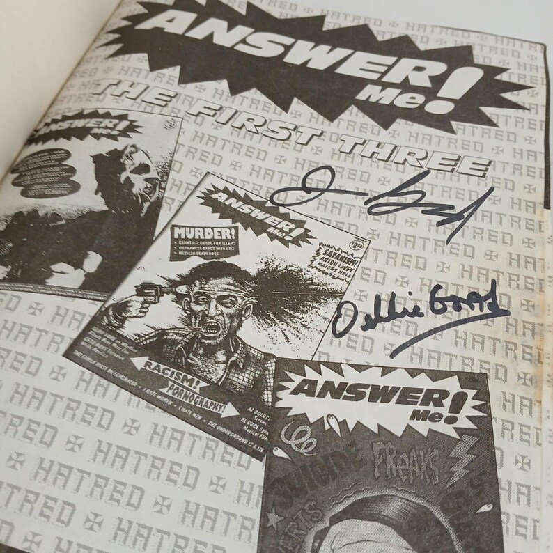 Answer Me! the First Three by Jim Goad – Autographed Edition ...