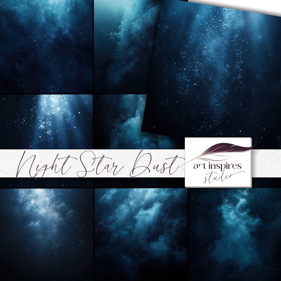 Night Cloud Overlay, Star Dust Texture, Dark Blue Light Rays, Celestial ...