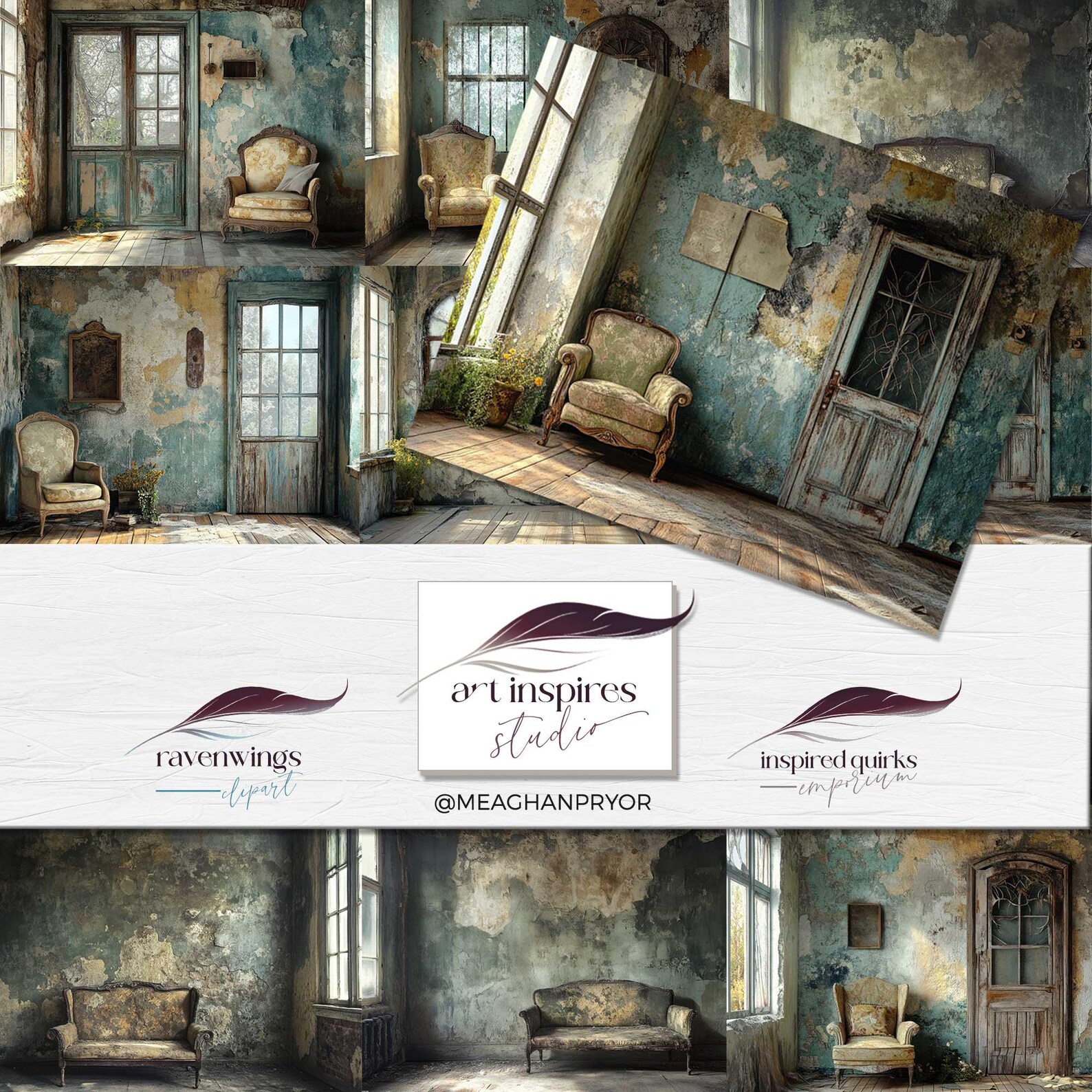 Vintage Room Backdrop, Antique House Background, Country Home Scene ...