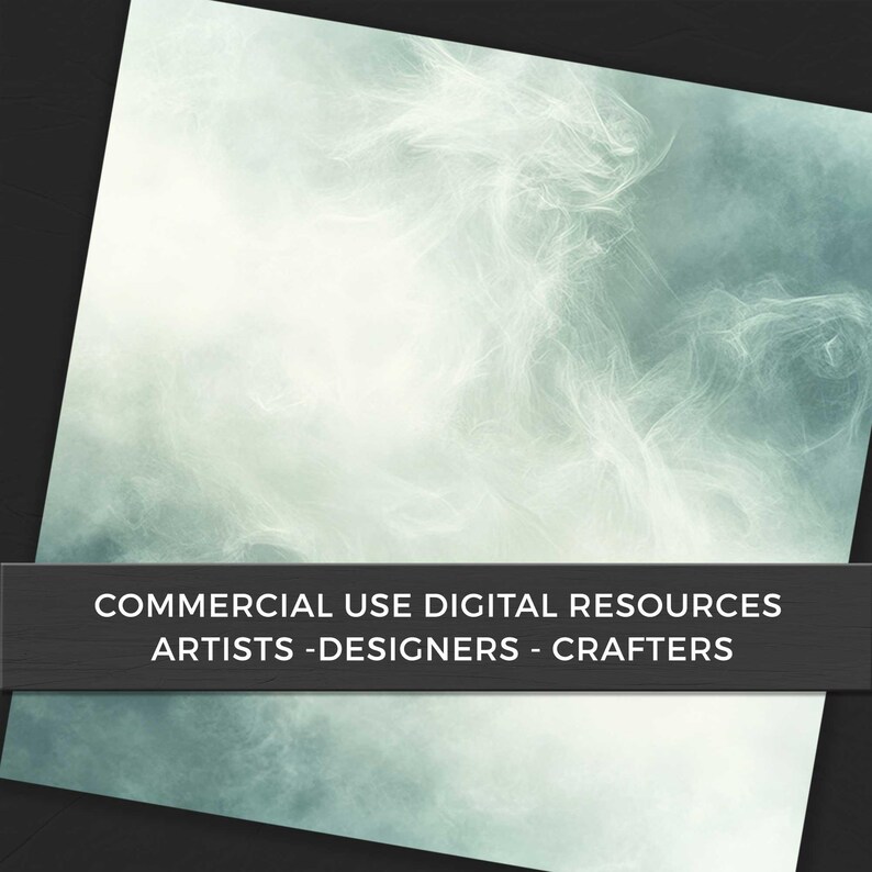 Soft Mist Backgrounds, 4 JPG Fog Textures, Dreamy Cloud Overlays ...