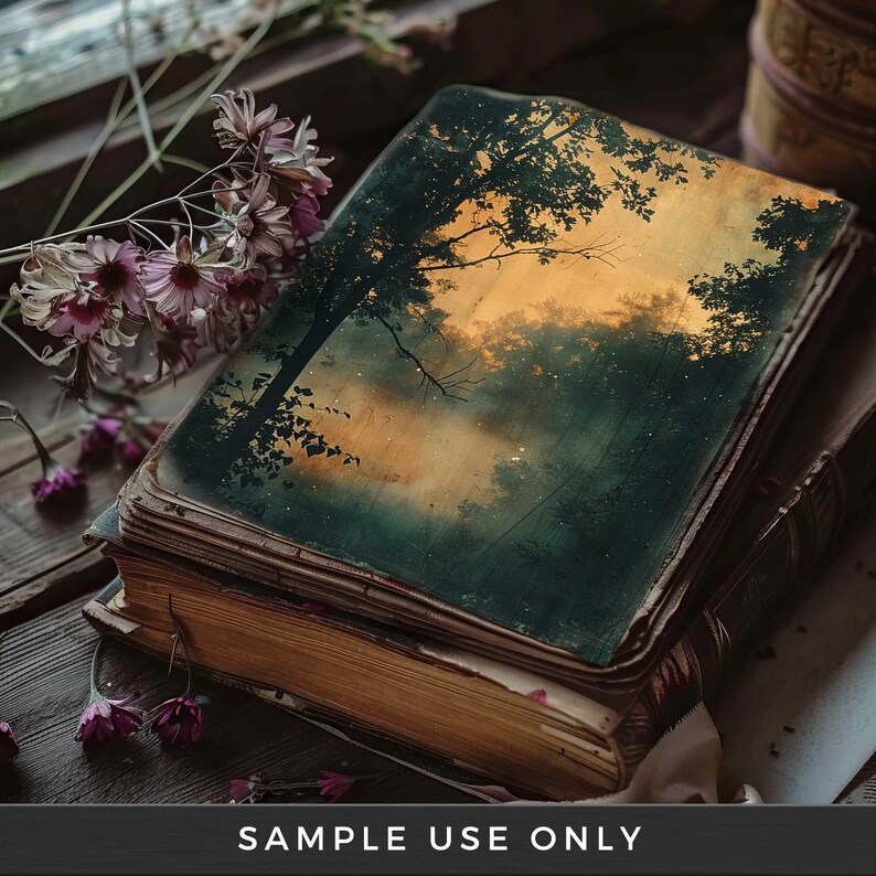 Autumn Backdrop, Fall Forest Scene, Woodlands Background, Autumn Print ...
