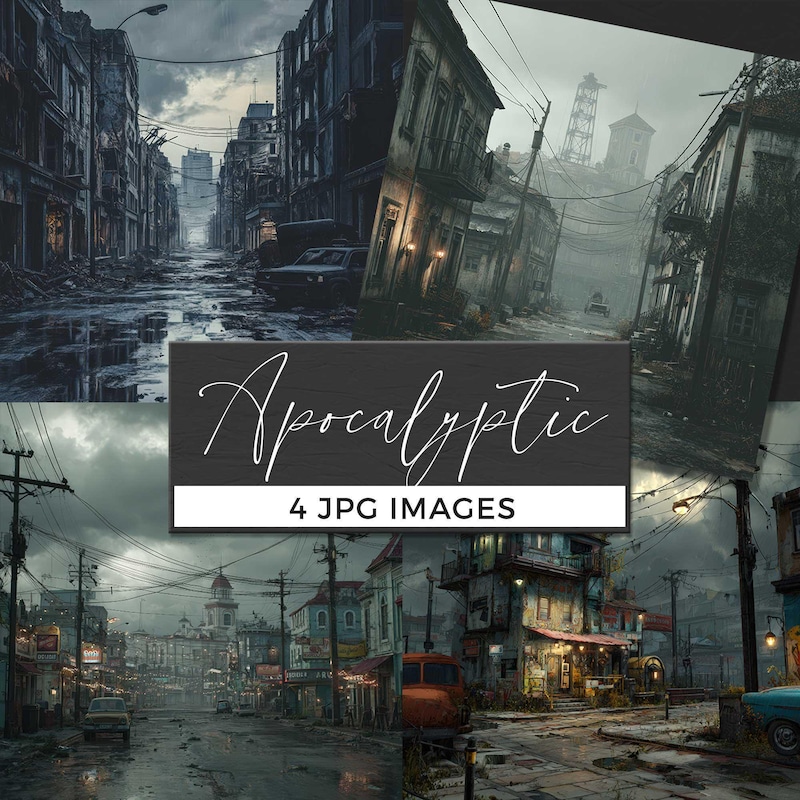 City Apocalypse Art - Etsy