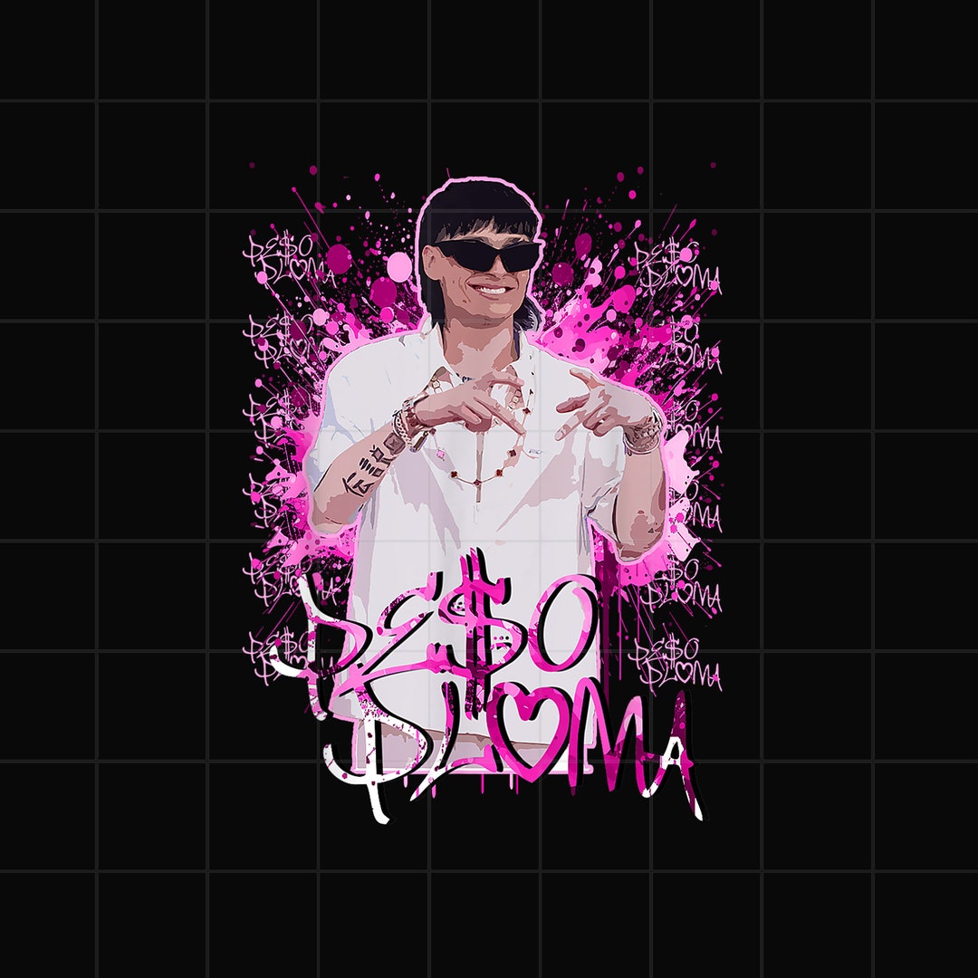 Peso Pluma Pink PNG - Etsy