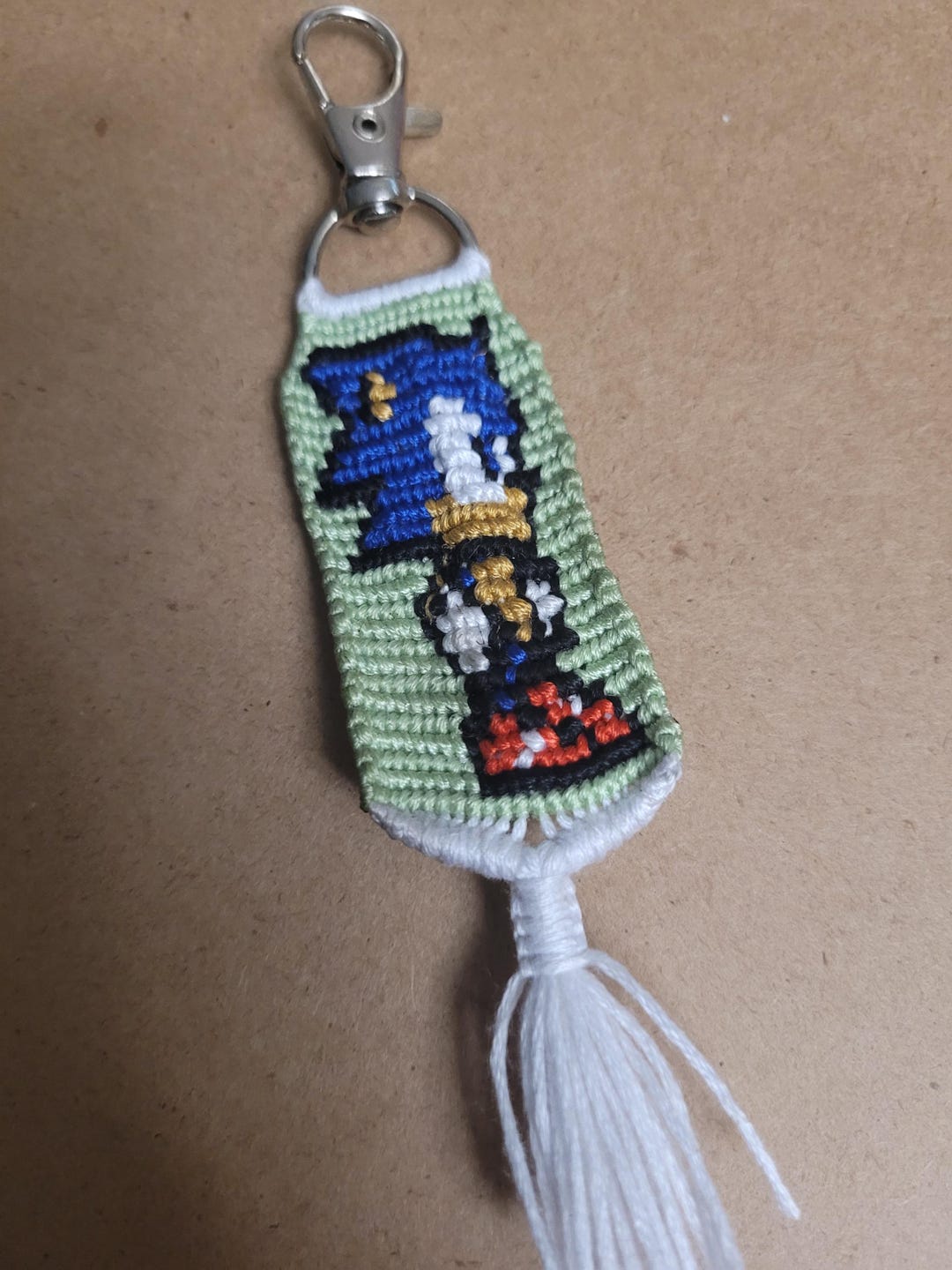 Sonic the Hedgehog Keychain - Etsy