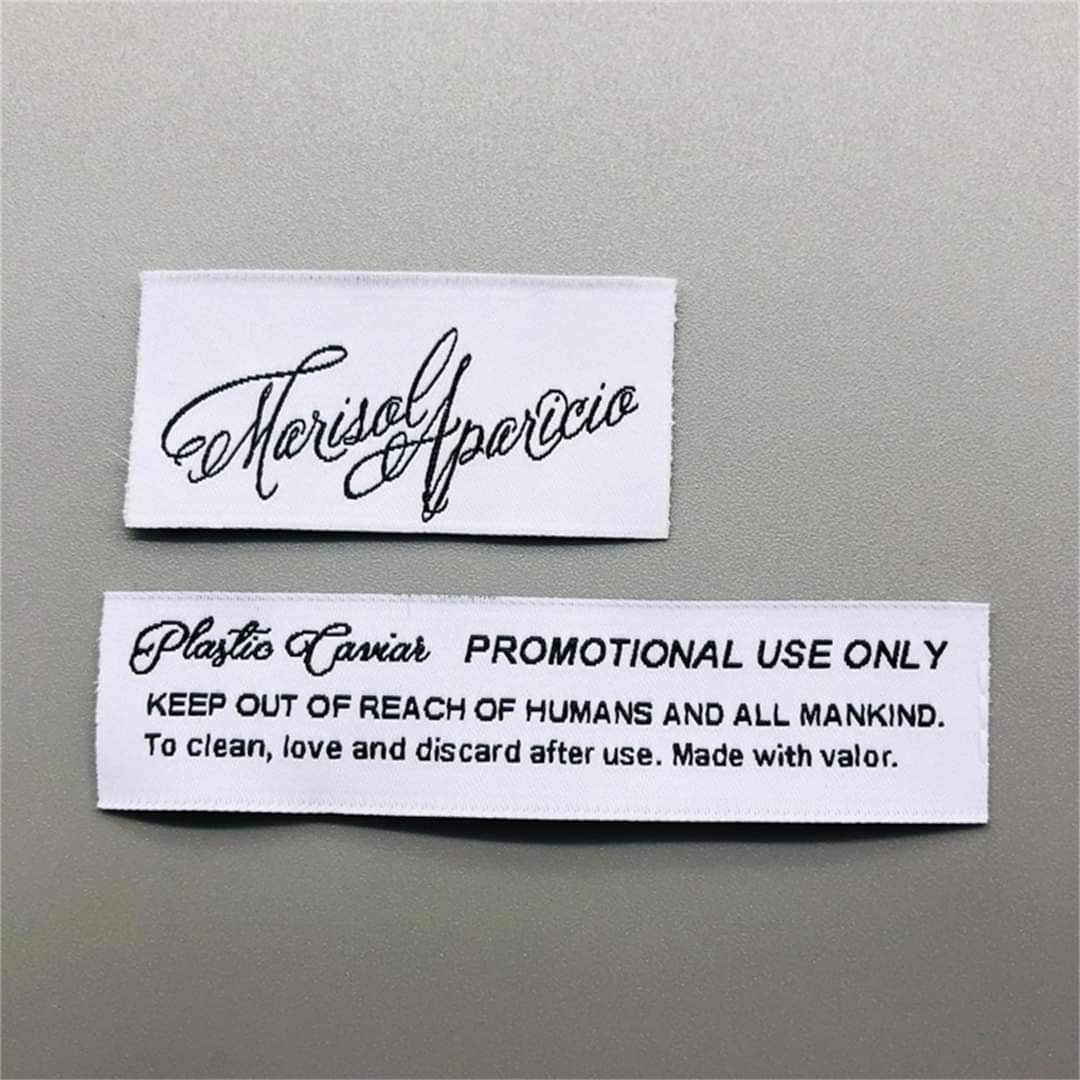 Custom Woven Labels, Customized Hem Labels , High Density Woven Labels ...