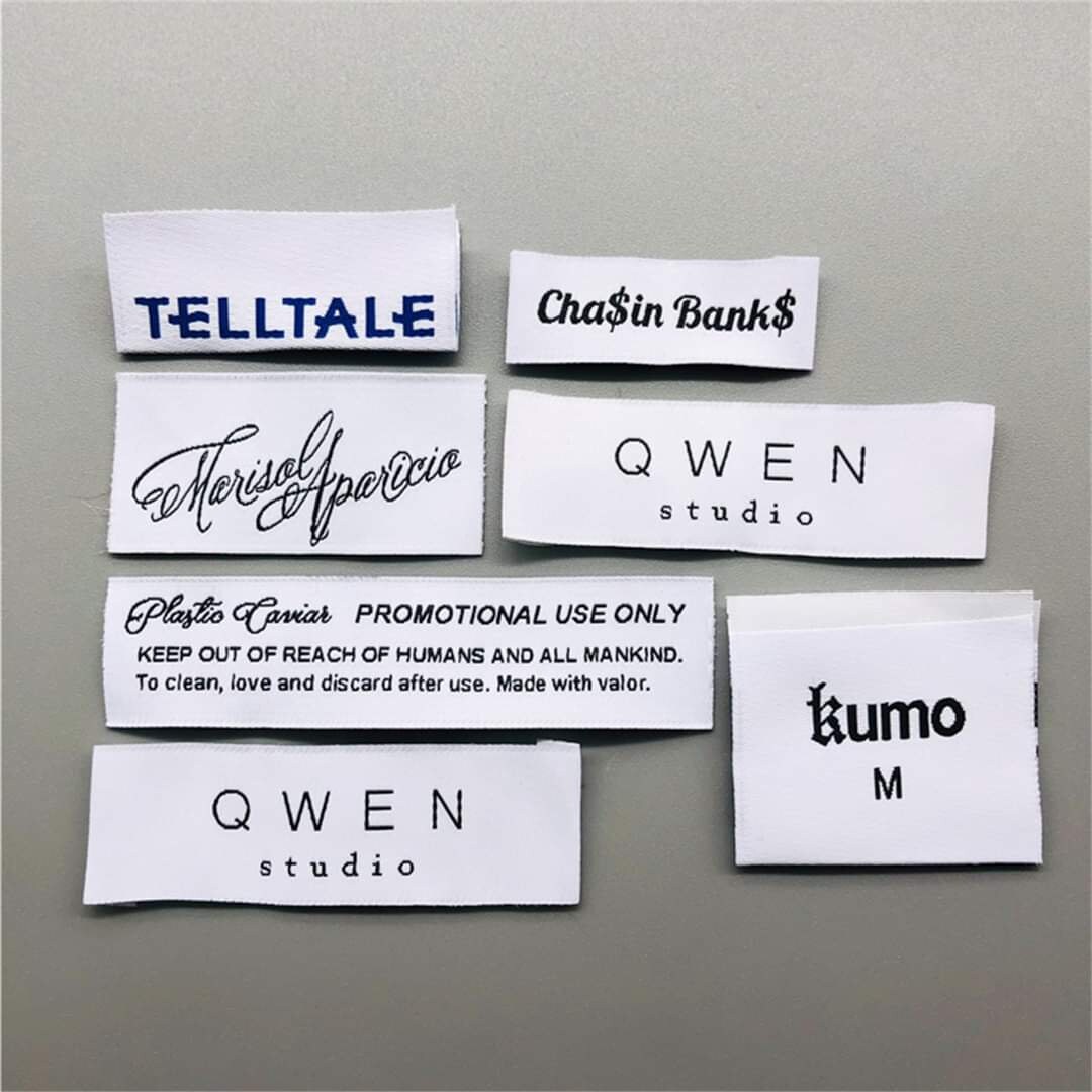Custom Woven Labels, Customized Hem Labels , High Density Woven Labels ...