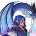 Warcraft Inspired Kalecgos Sticker 3" Holographic Sticker of Dragon ...