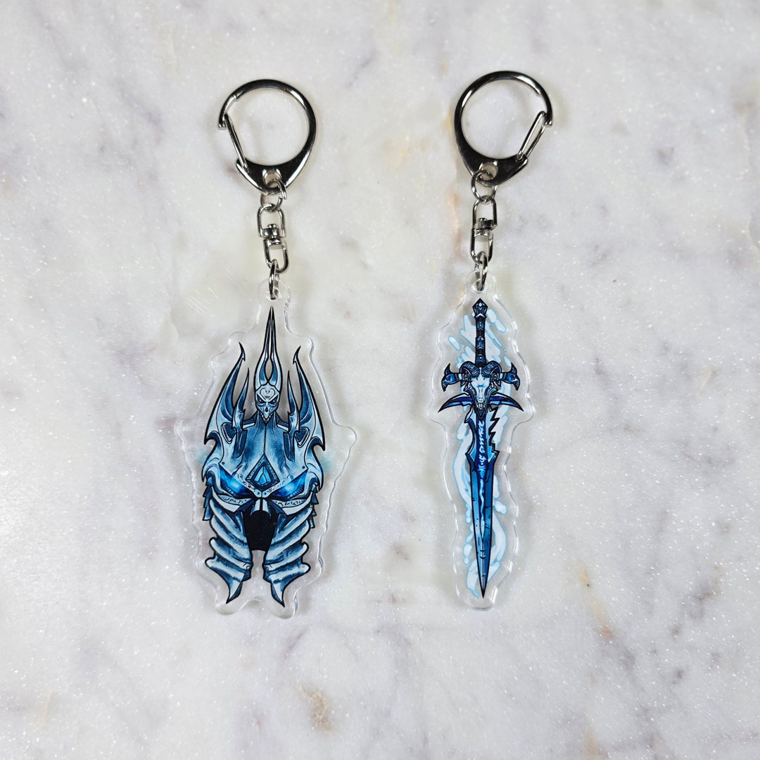 World of Warcraft Inspired Frostmourne and Helm of Domination Double ...