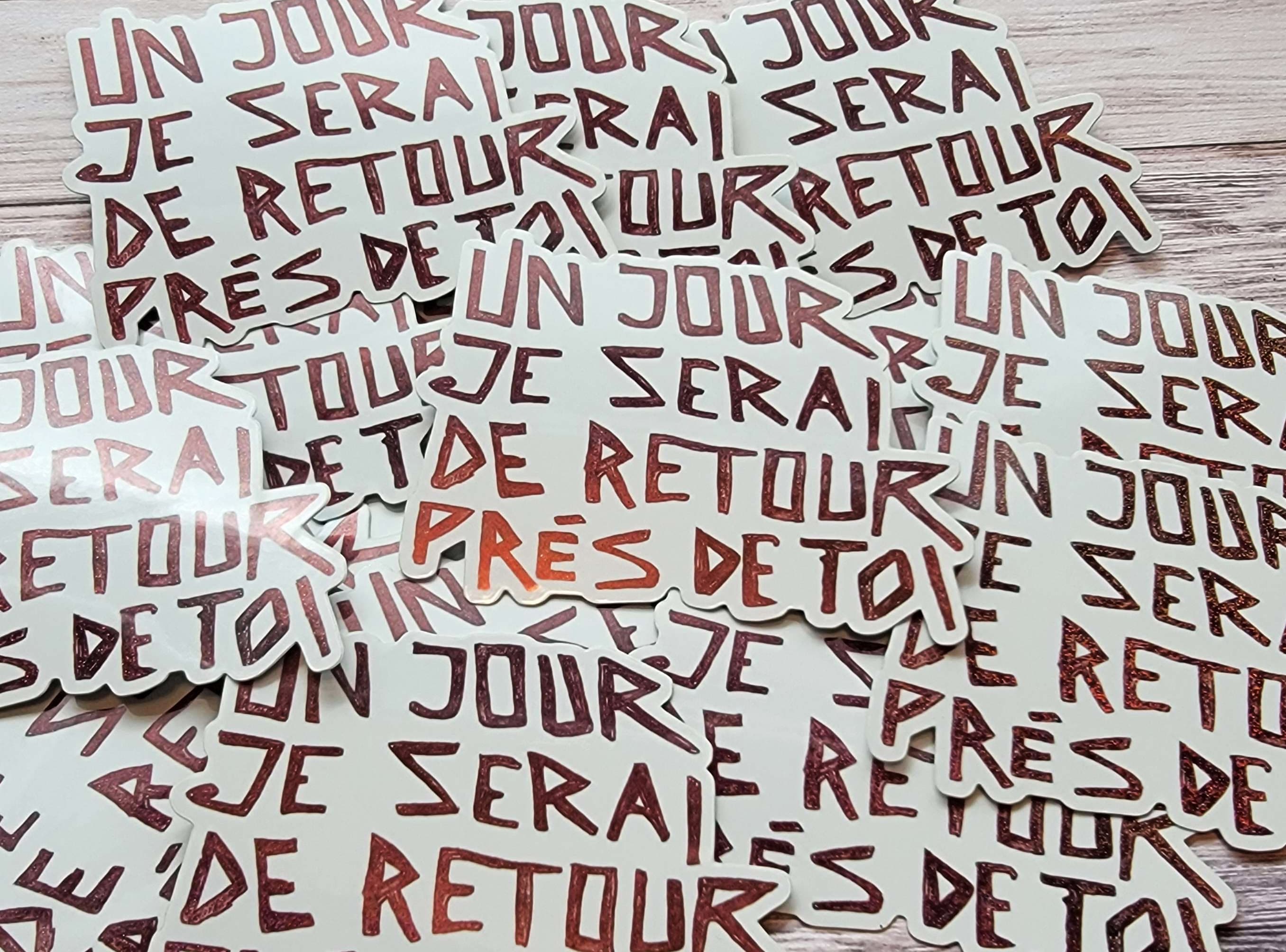 Un Jour Je Serai De Retour Pres De Toi - Disco Elysium Inspired Glitter ...