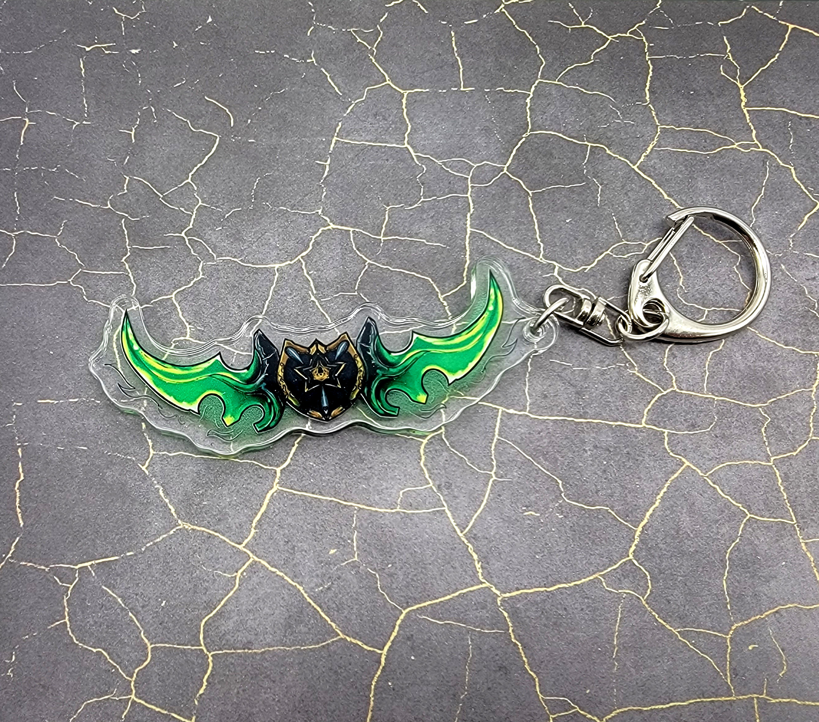 Warcraft Inspired Warglaives of Azzinoth Charm - Demon Hunter Weapon ...
