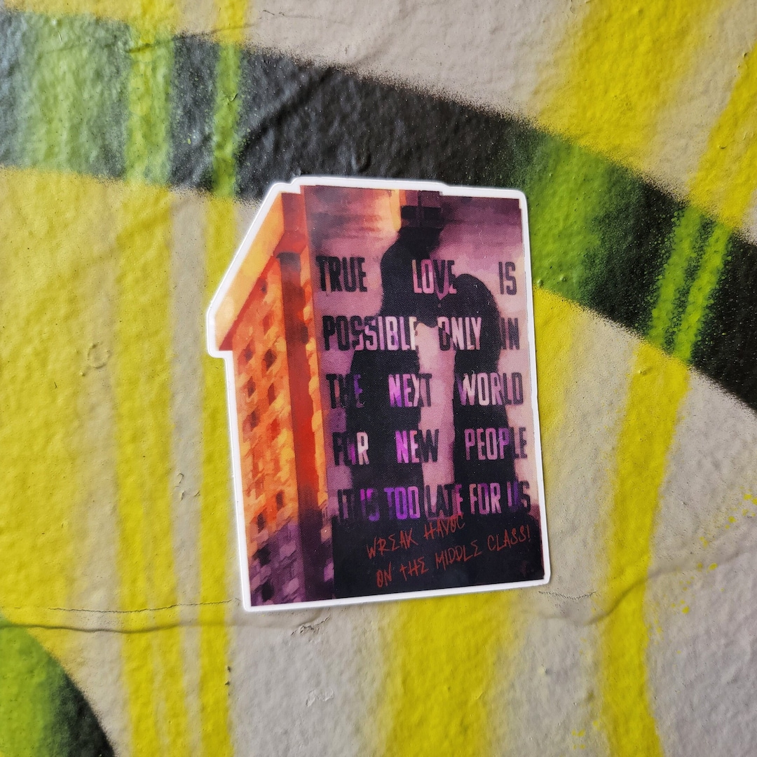 Disco Elysium Mural Sticker - 3" Vinyl Sticker - Etsy