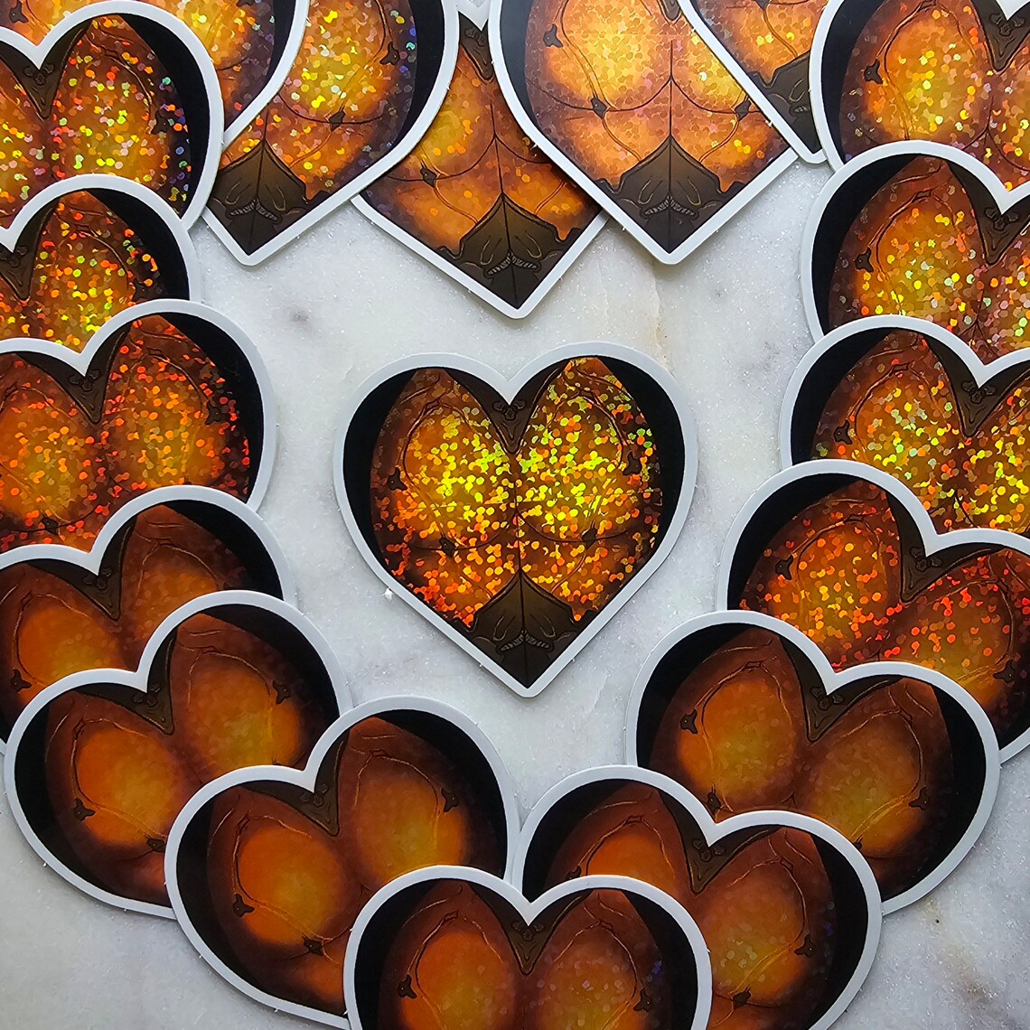 Ember Heirloom Inspired Glitter Sticker - 2'' Vinyl - Etsy