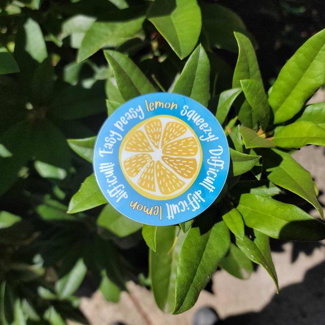 Easy Peasy Lemon Squeezy Difficult Difficult Lemon Difficult Vinyl ...