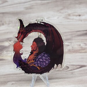 Wrathion Inspired 3" Star Holographic Charm - Warcraft Inspired ...