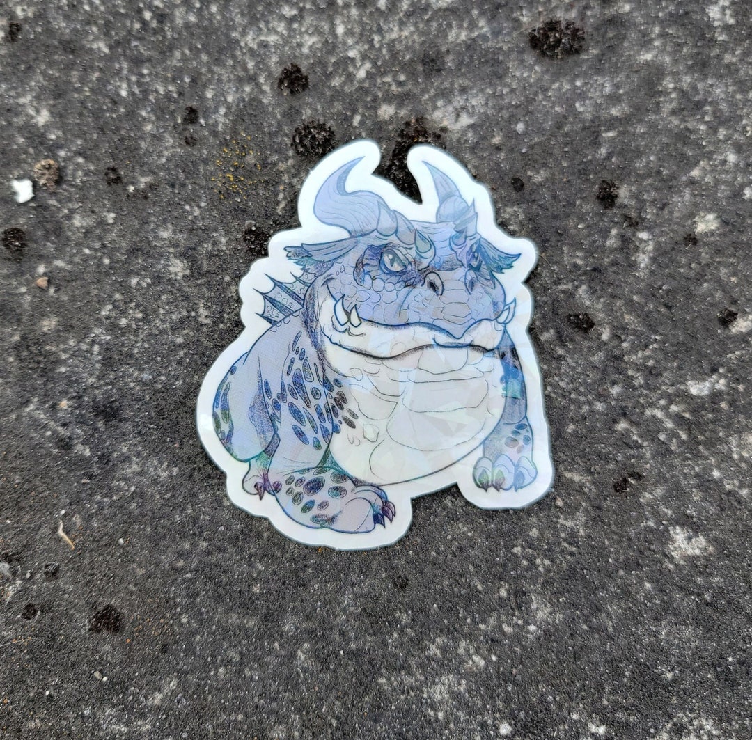 Warcraft Inspired Hornswog Sticker Horned Frog Sticker Holographic ...