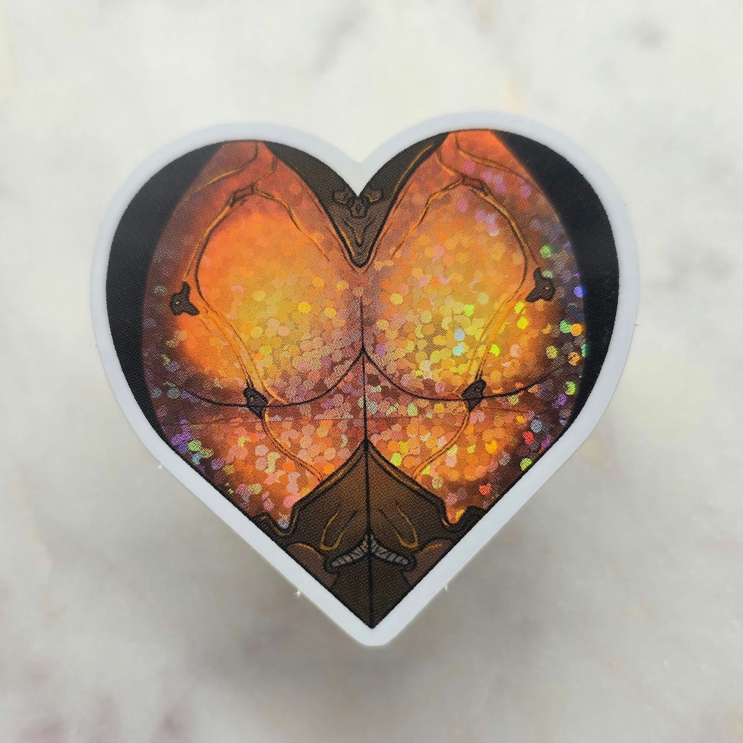 Ember Heirloom Inspired Glitter Sticker - 2'' Vinyl - Etsy