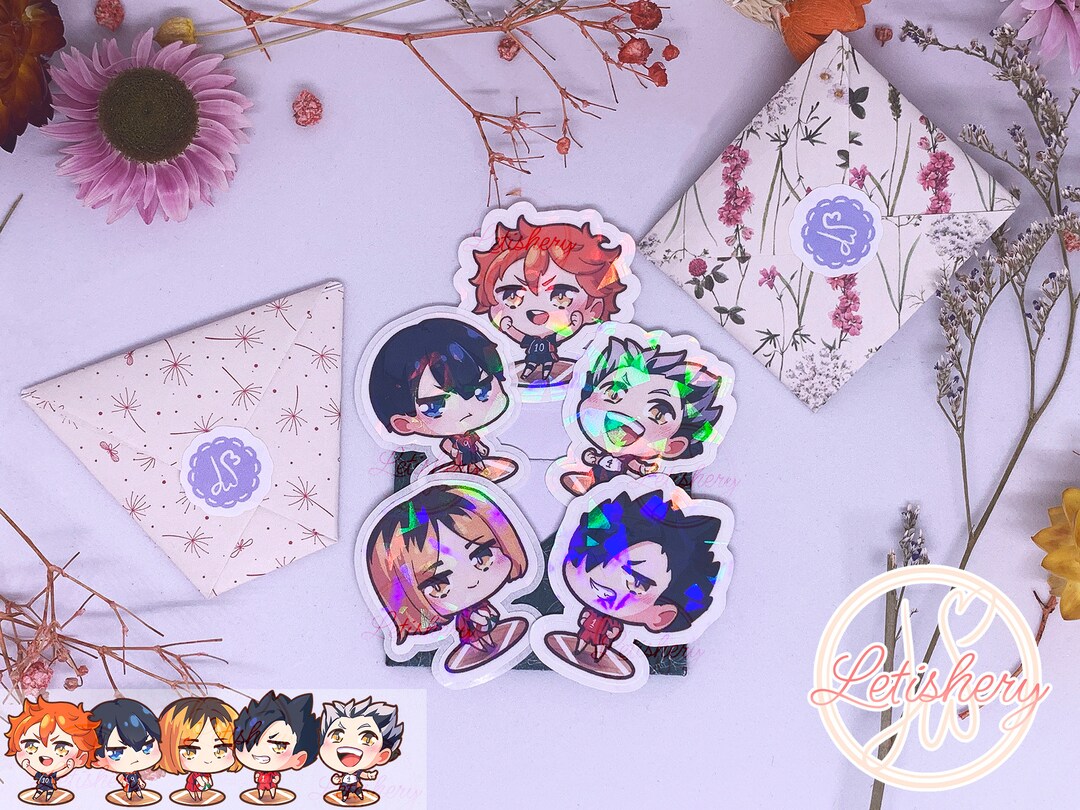 Haikyuu!! Vinyl Sticker Set | Anime - Etsy