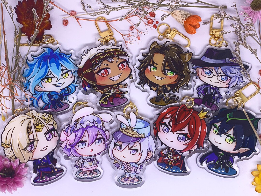 Twisted Wonderland Keychains | Housewardens & Easter - Etsy