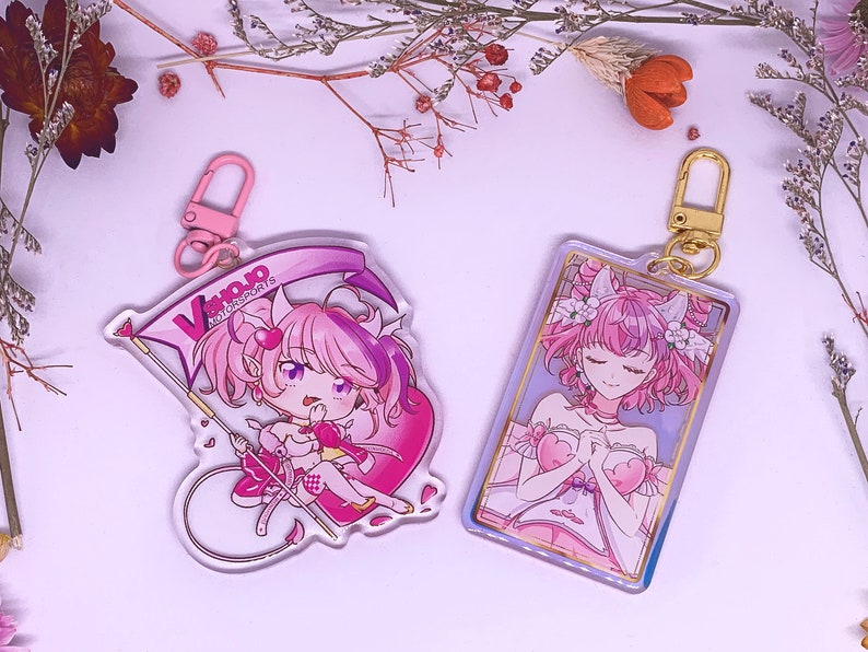 Ironmouse Keychains & Print Vshojo Vtuber - Etsy