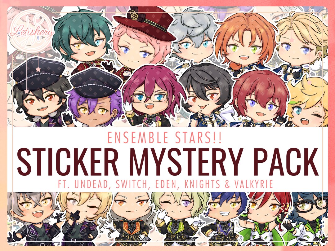 Enstars Sticker Mystery Pack | Valkyrie, UNDEAD, Knights, Eden & Switch ...