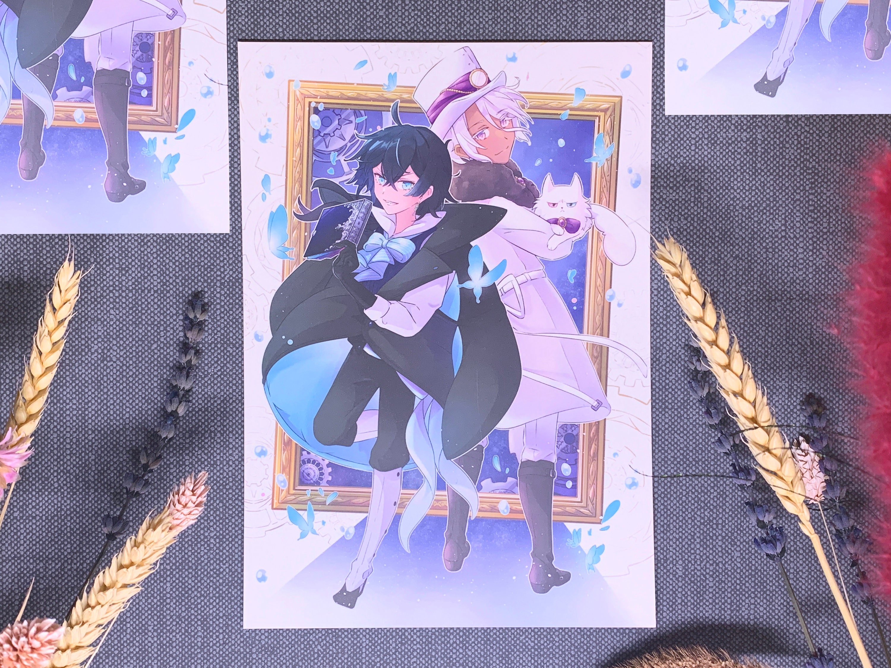 Art Print Vanitas Book & Vanoe Character Art - Etsy