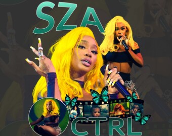 Sza Ctrl Svg - Etsy