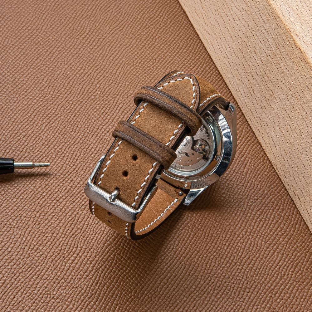 Handmade Leather Watch Straps, Leather Watch Bands Vintage Classic ...