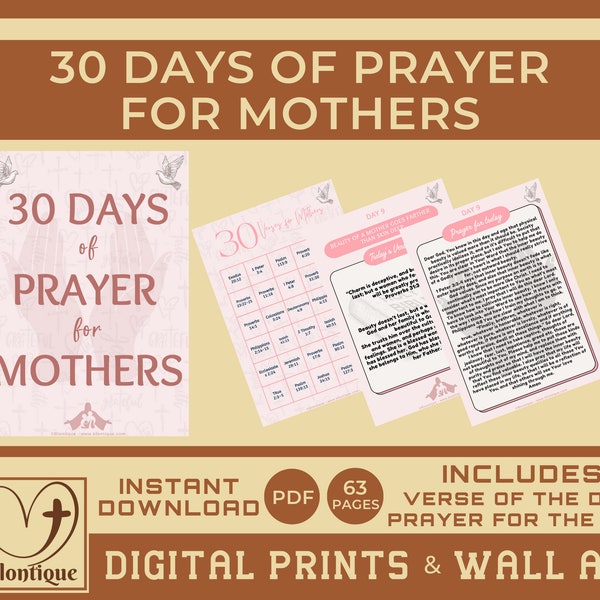 30 Days of Prayer for Cards - Etsy