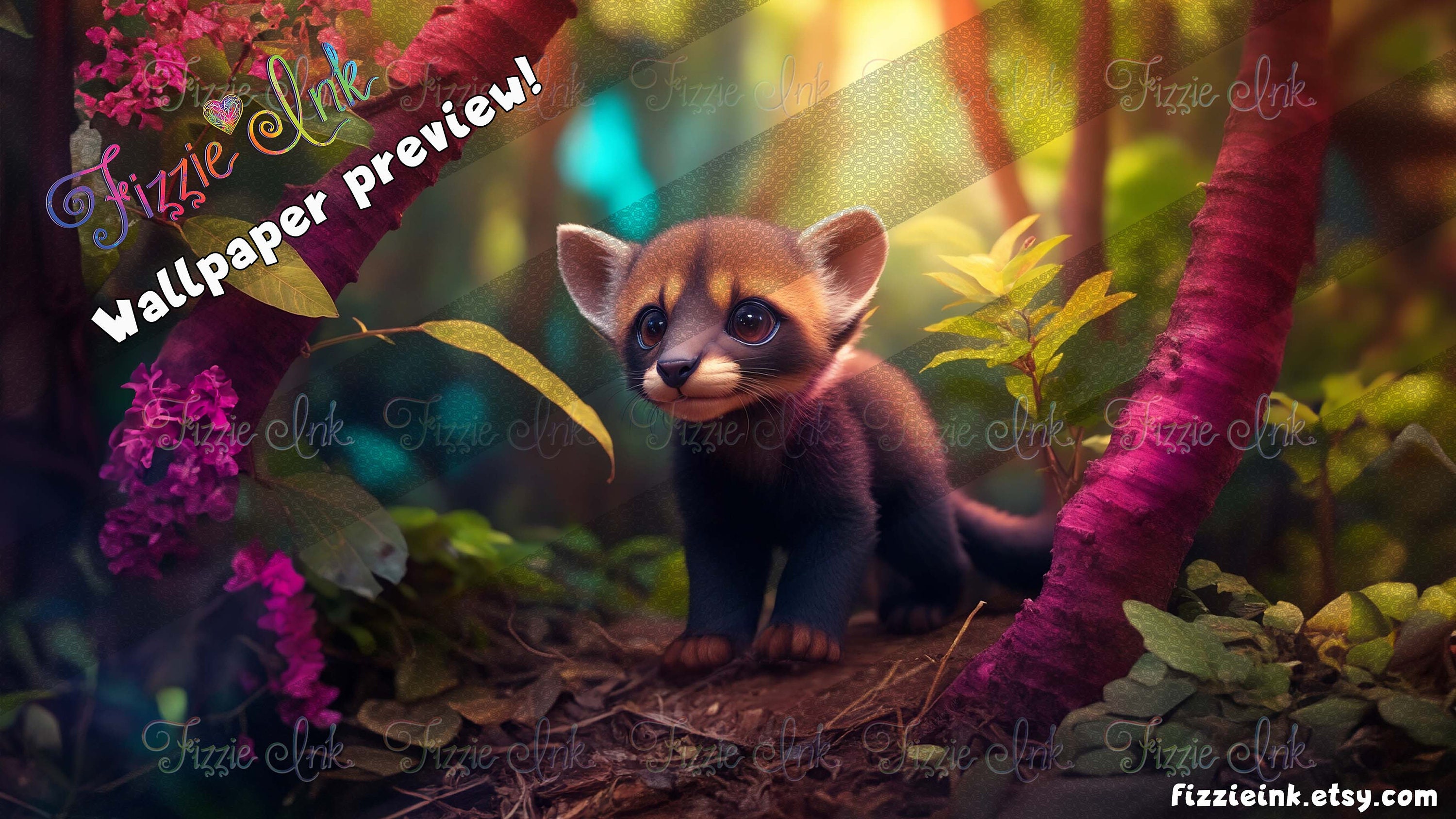 Fossa Png, Cute Animal Clipart, Adorable Animal Art,chibi Creature Svg ...